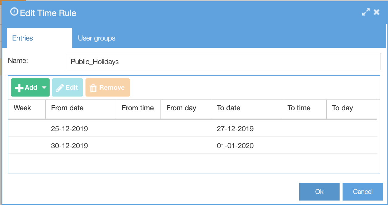 Dial plan - Axeos knowledge base article