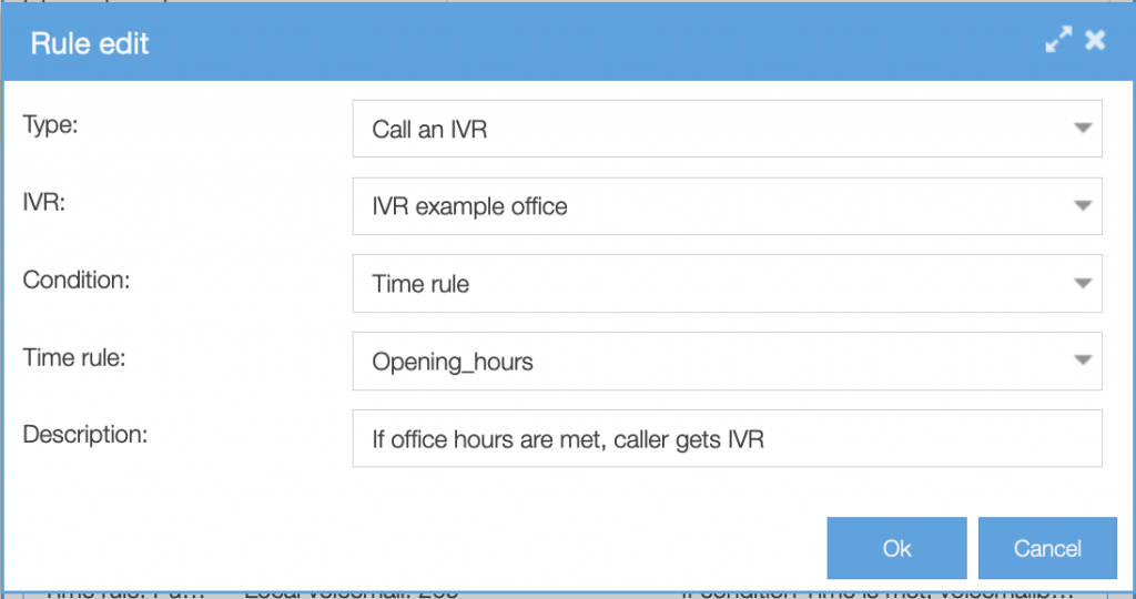 Dial plan - Axeos knowledge base article