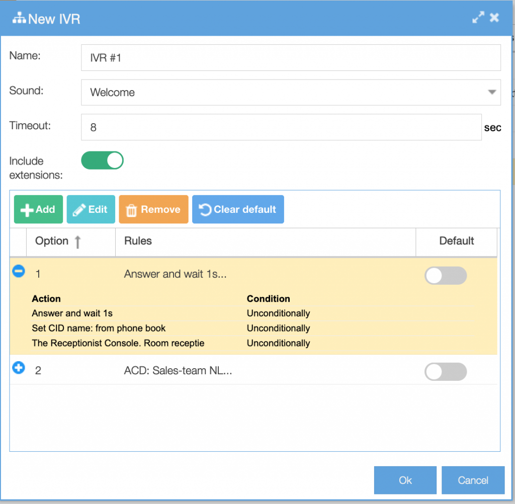 Interactive Voice Response (IVR) - Axeos knowlegde base article