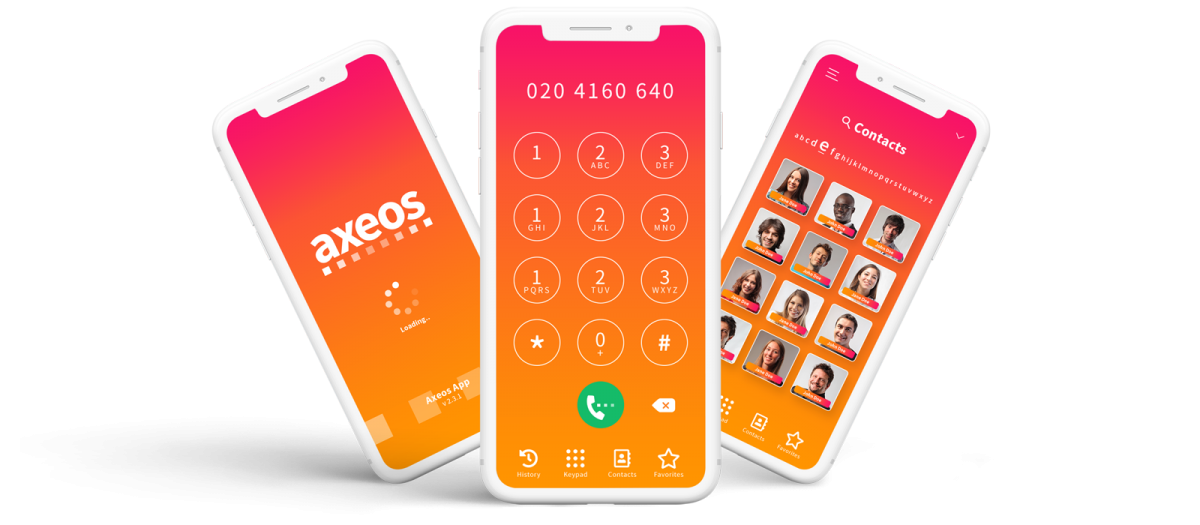 Axeos smartphone application, the benefits of Axeos Phone
