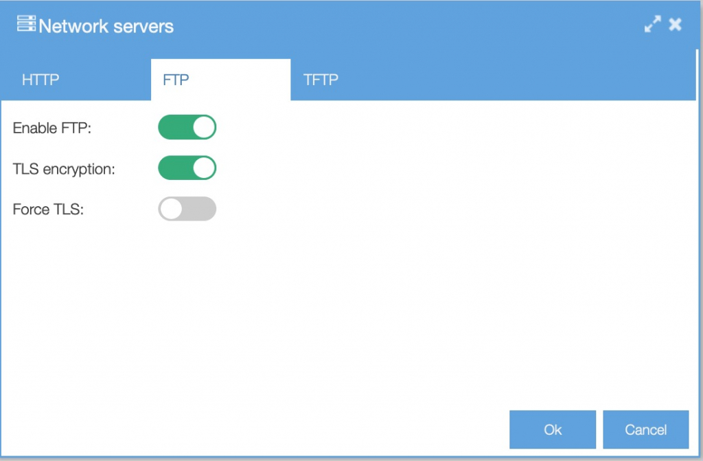 System options - Axeos