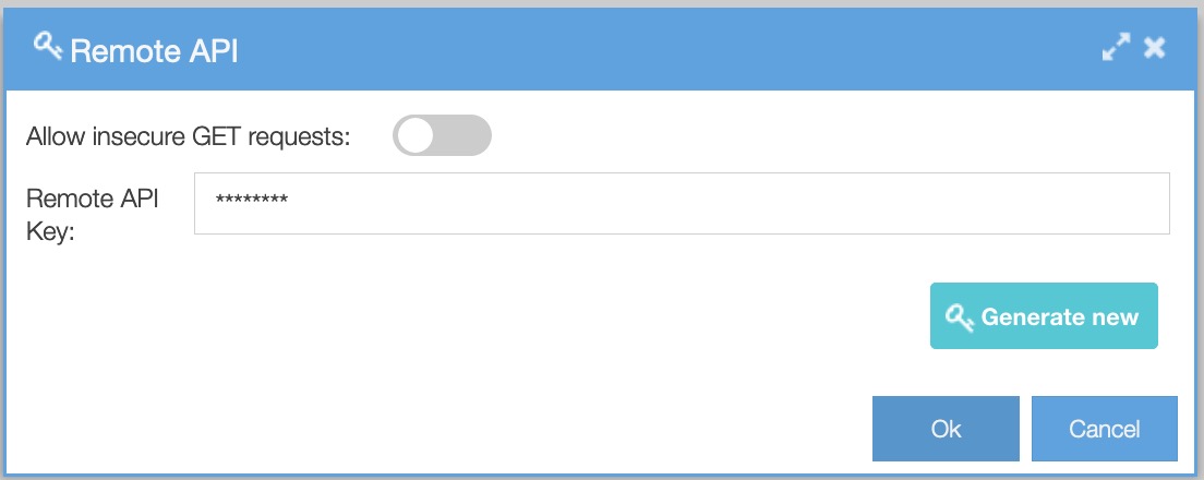 System options - Axeos