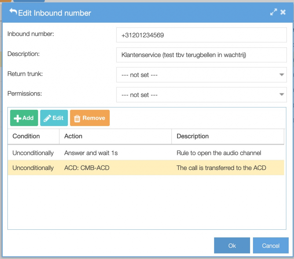 Queue Callback - Axeos